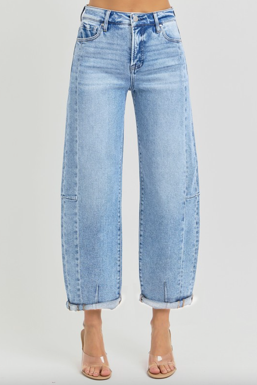 Layla High Rise Barrel Jeans – Stile+Grace